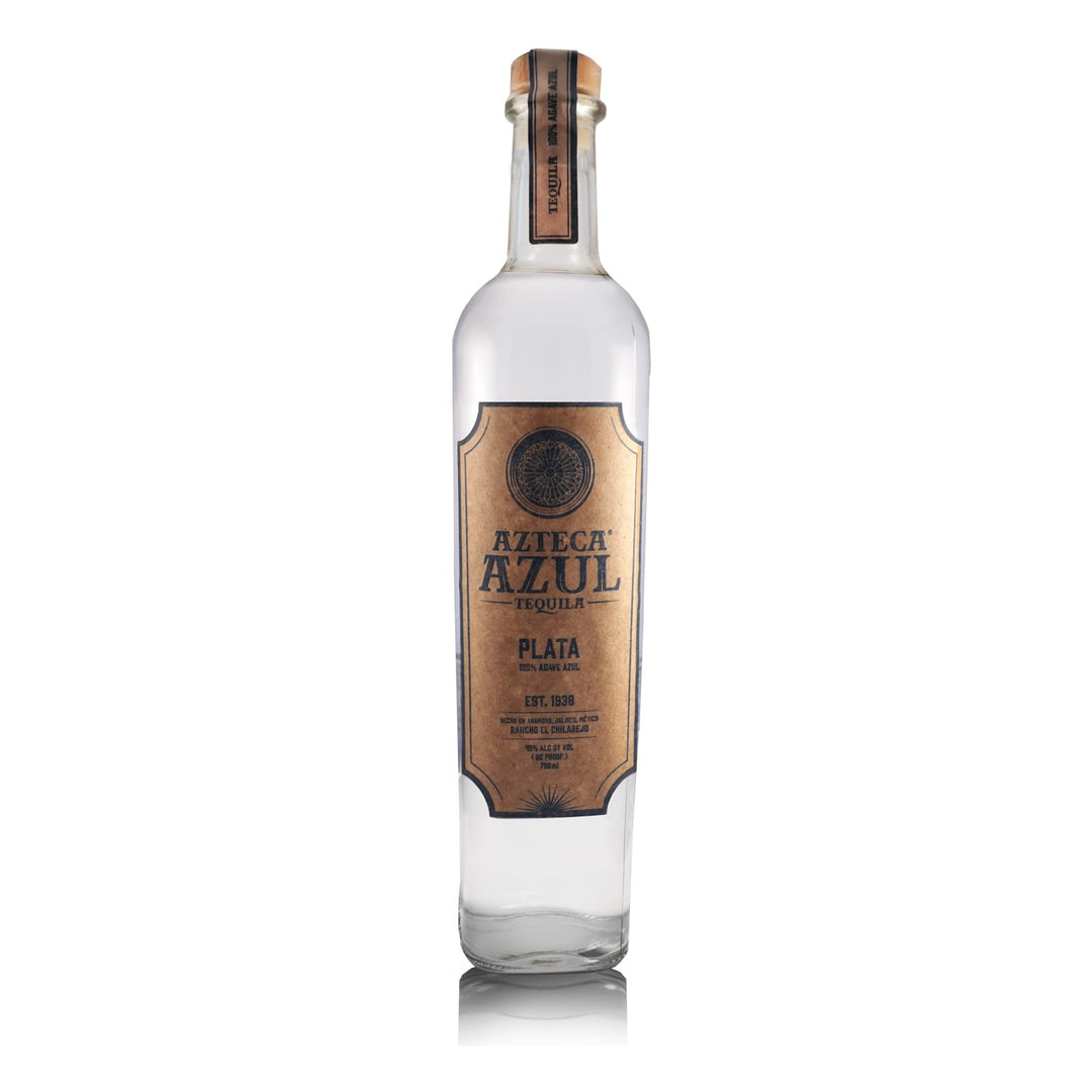 Tequila Azteca Azul Plata 750ml – Vinexa/LasBarricas