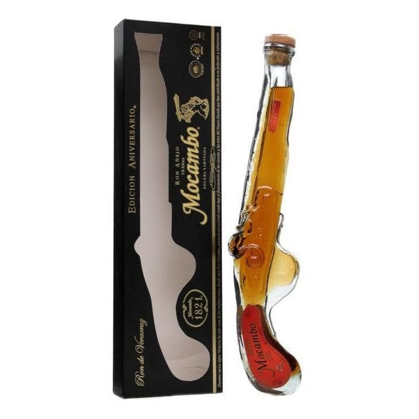 Ron Añejo Mocambo Rifle 10 Años 200 ml – Vinexa/LasBarricas